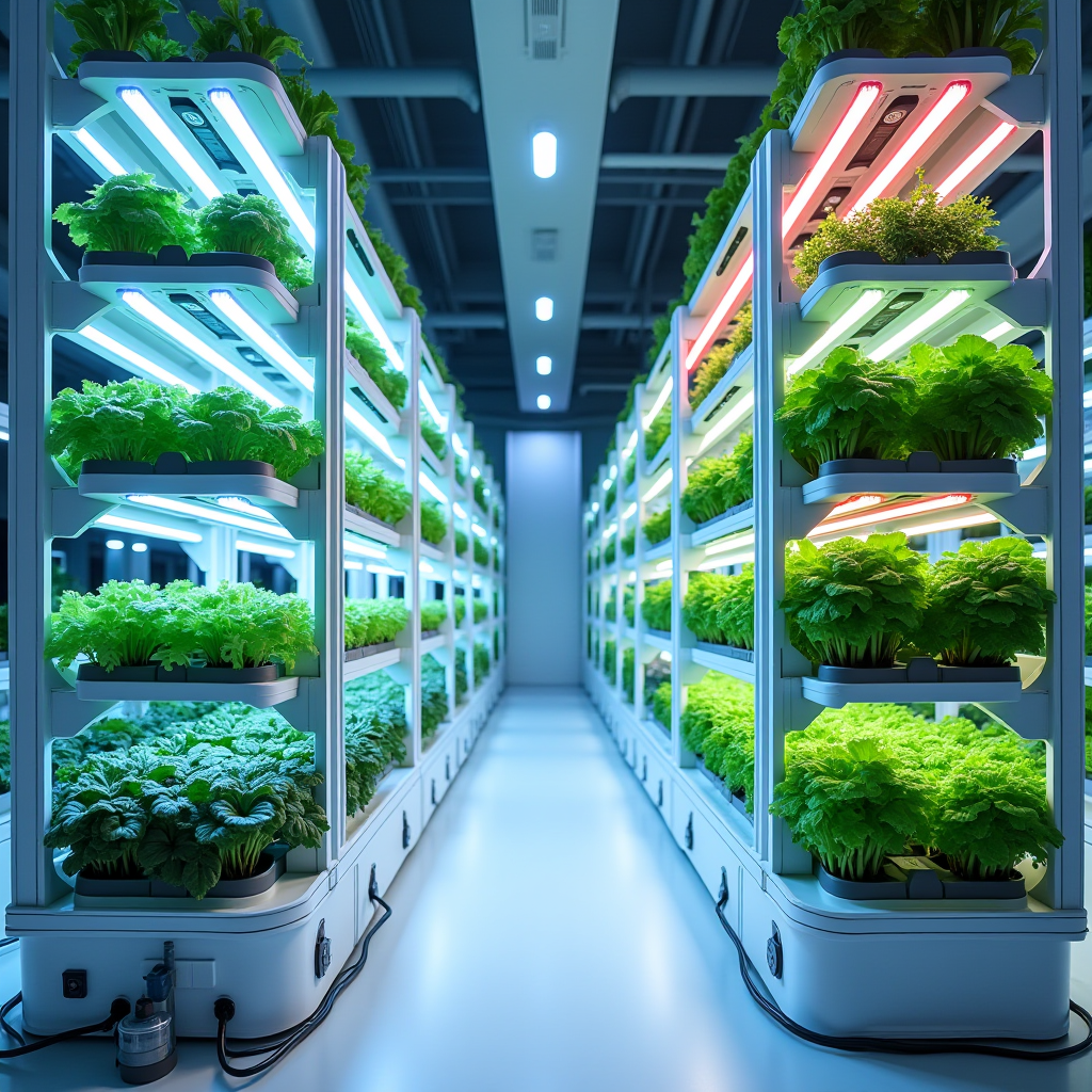 LED Spectrum for Lettuce Vertical Farms (2026): Blue/Red/Green/UV-A Recipes